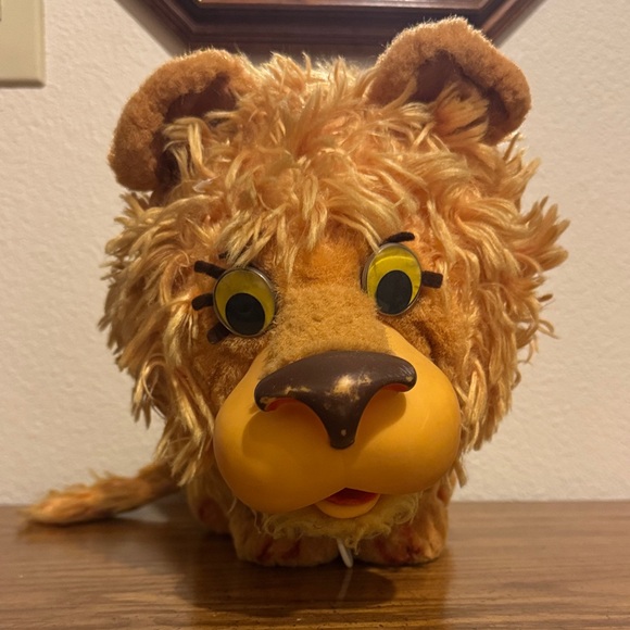 Mattel | Toys | Vintage 962 Mattel Larry The Talking Lion Plush | Poshmark